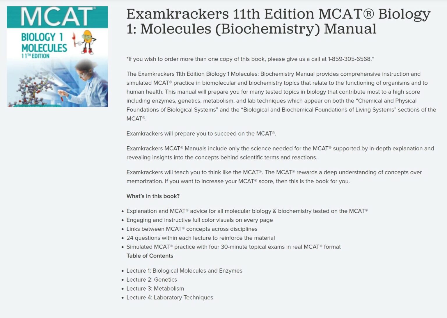 ExamKrackers MCAT Preparation Books Review – MedLife Mastery