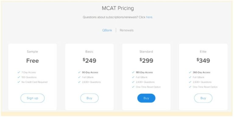 UWORLD MCAT Online Prep Courses Question Bank Review – MedLife Mastery