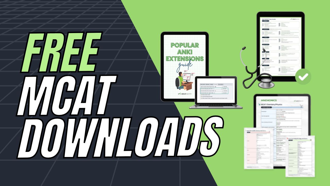 Free MCAT Downloads - MedLife Mastery – MedLife Mastery