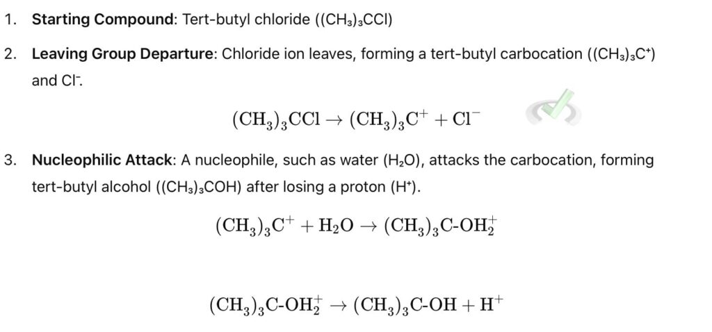 SN2 v.s. SN1 Reactions - MCAT Content – MedLife Mastery
