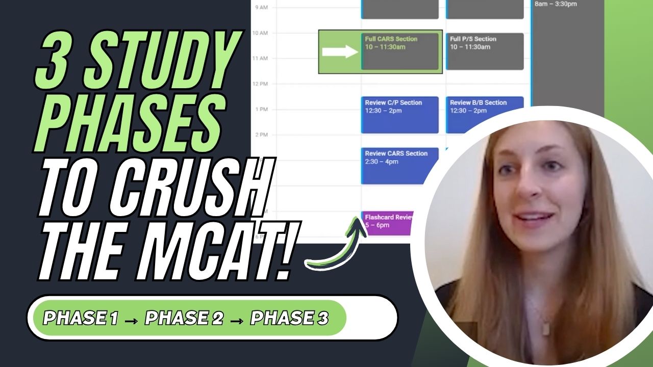 A 518 Scorer's MCAT Study Plan: Video Guide – MedLife Mastery