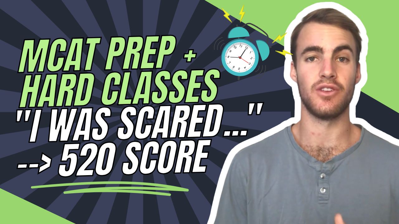Studying for the MCAT During School & Scoring 520 (How I Did It!)