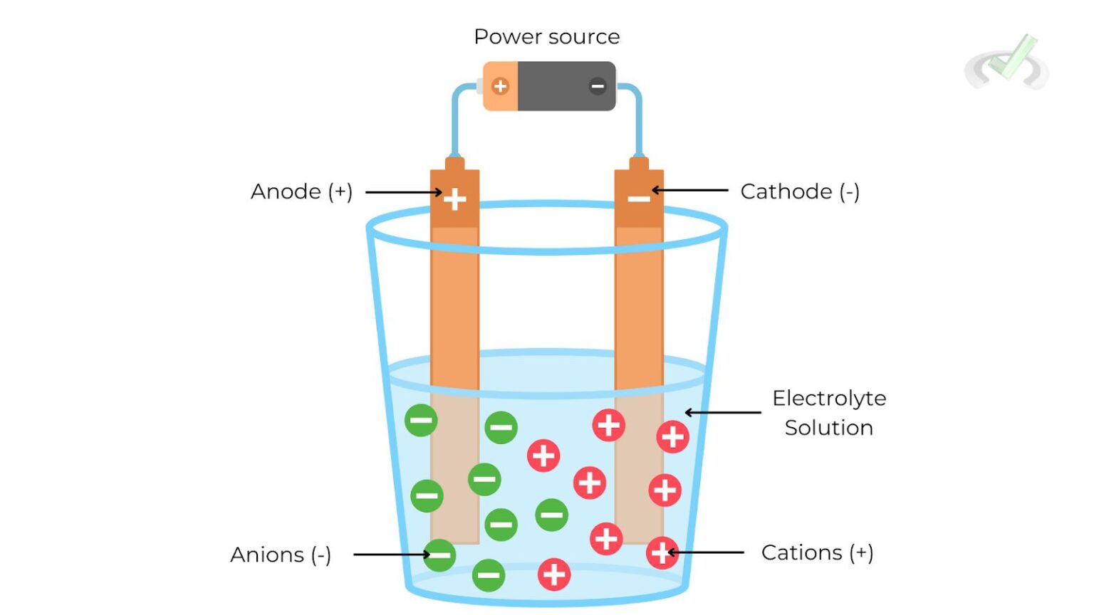 Basic Setup of Electrochemical Cell - MCAT Content – MedLife Mastery