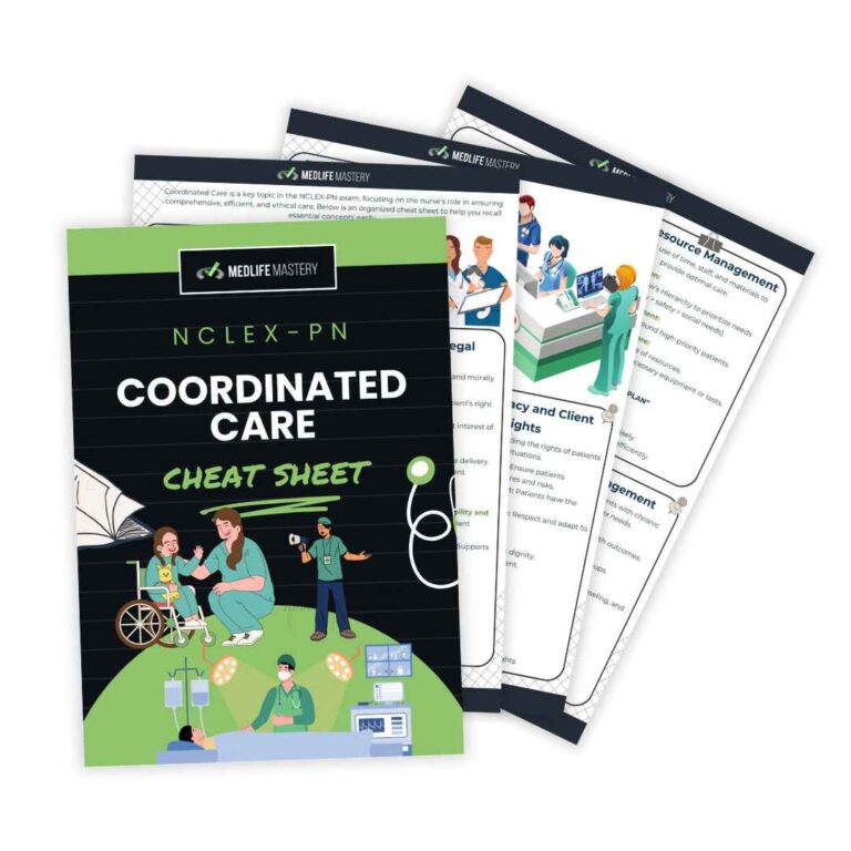 NCLEX Cheat Sheets Library: Free PDF Downloads – MedLife Mastery