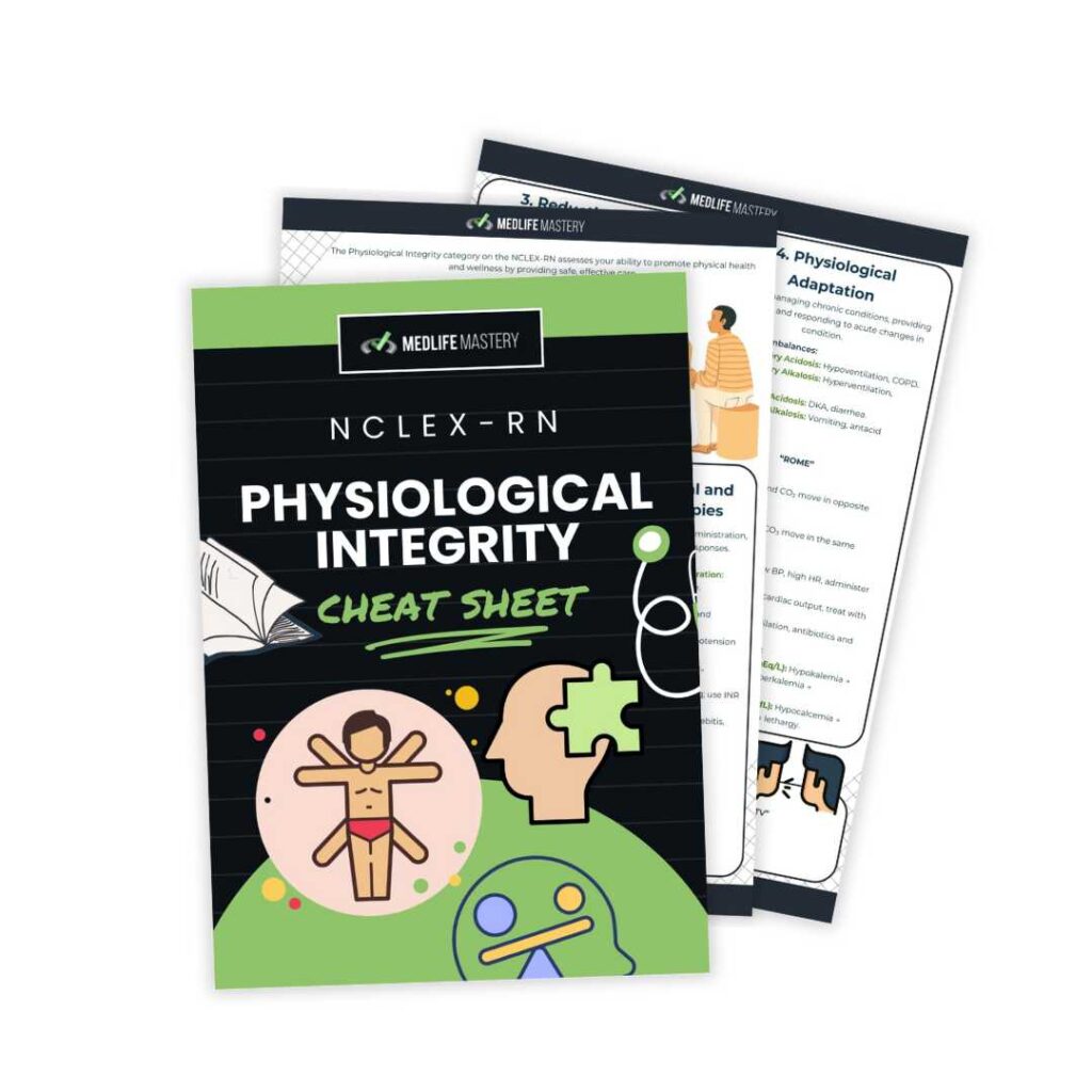 NCLEX Cheat Sheets Library: Free PDF Downloads – MedLife Mastery