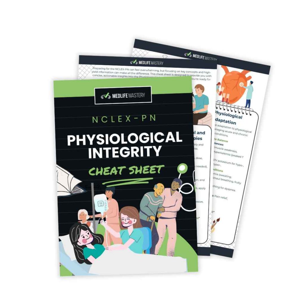 NCLEX Cheat Sheets Library: Free PDF Downloads – MedLife Mastery