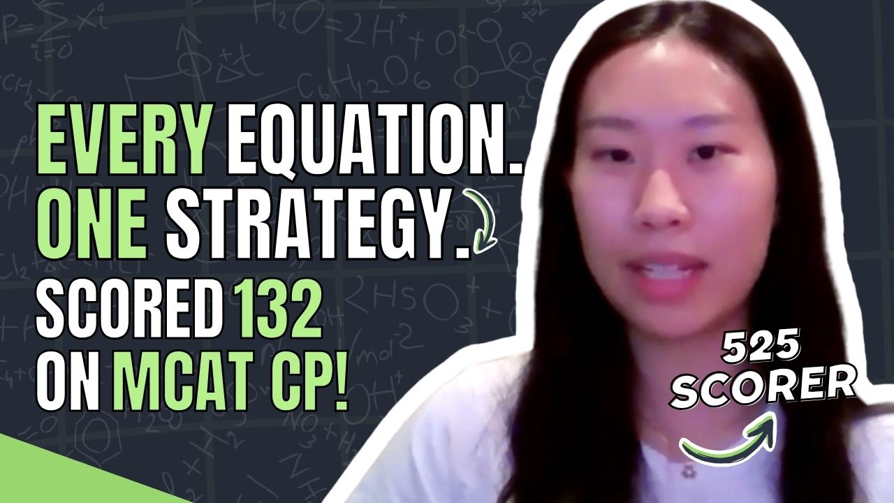 How To Master MCAT Chem/Phys Equations Faster (No Memorization Needed) – MedLife Mastery
